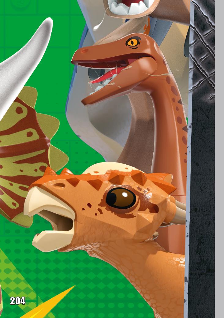 Nummer 204 I Puzzle Umzingelt 6 I Lego Jurassic World Tcg 3 | Blue 