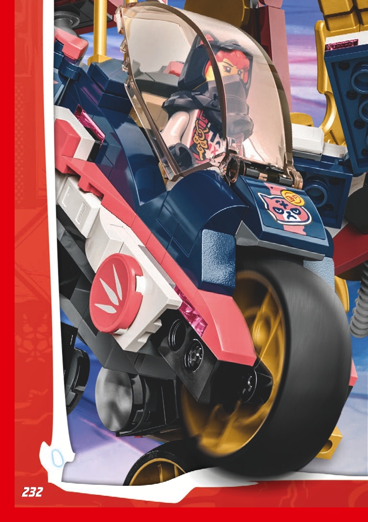 Nummer 232 I Puzzle Rasante Fahrzeuge 7 I LEGO Ninjago TCG 9 | Blue Ocean Entertainment AG