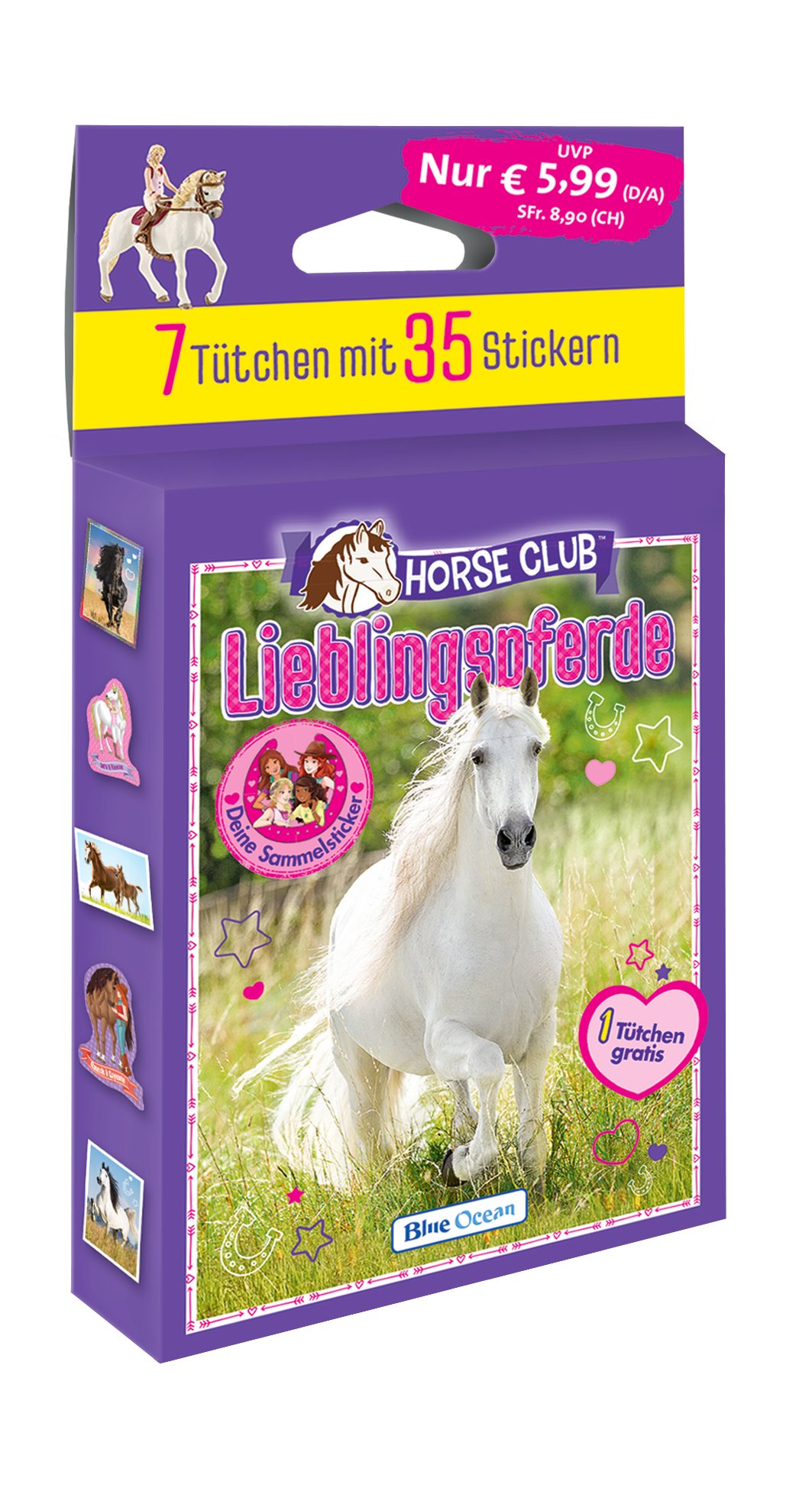 Horse Club Stickerserie Horse Club Blue Ocean Entertainment AG horse-club-stickerserie-horse-club-blue-ocean-entertainment-ag