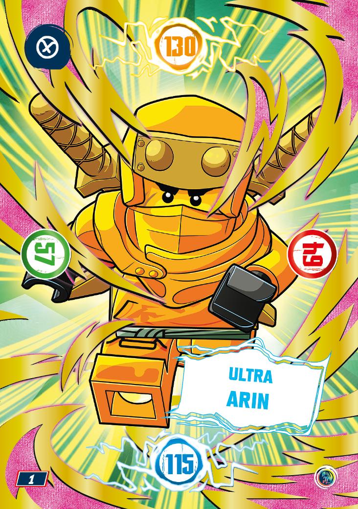 Nummer 001 I Ultra Arin I LEGO Ninjago TCG 9 | Blue Ocean Entertainment AG