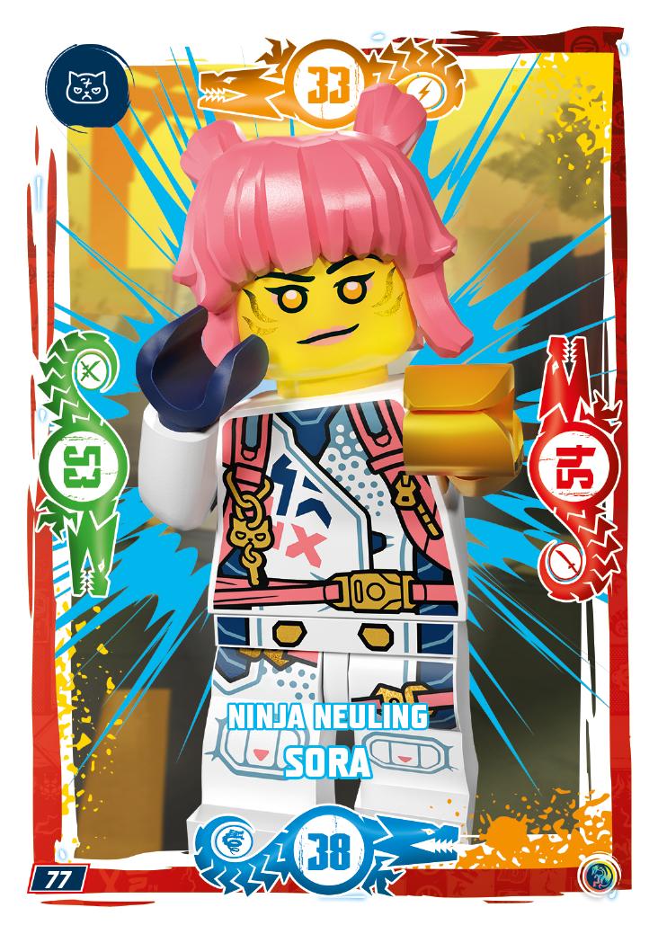 Nummer 077 I Ninja Neuling Sora I LEGO Ninjago TCG 9 | Blue Ocean Entertainment AG