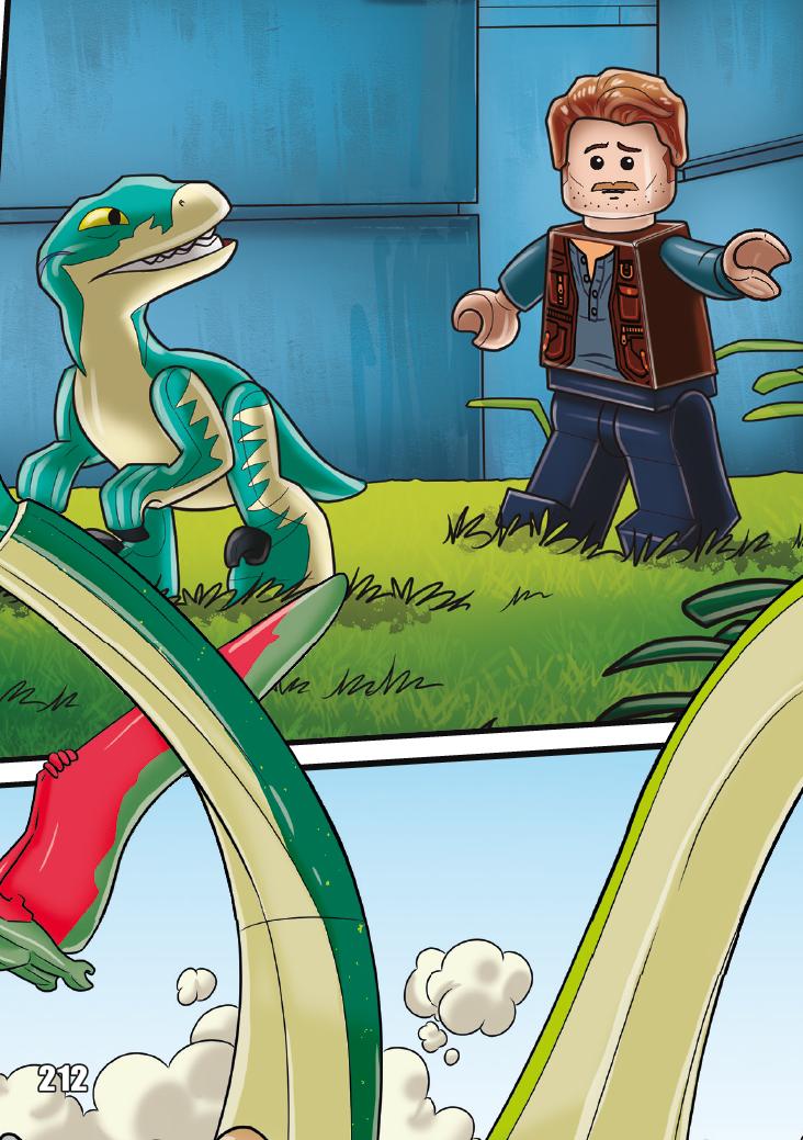 Nummer 212 I Puzzle Comic-welt 5 I Lego Jurassic World Tcg 3 | Blue