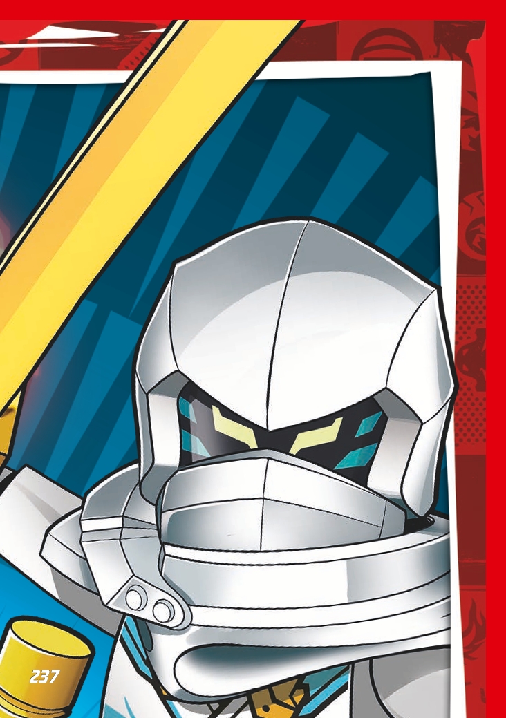 Nummer 237 I Puzzle Comic Helden 3 I LEGO Ninjago TCG 9 | Blue Ocean Entertainment AG