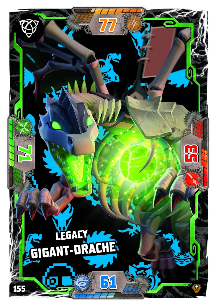 Nummer 155 I Legacy Gigant-Drache I LEGO Ninjago TCG 9 Next Level | Blue Ocean Entertainment AG
